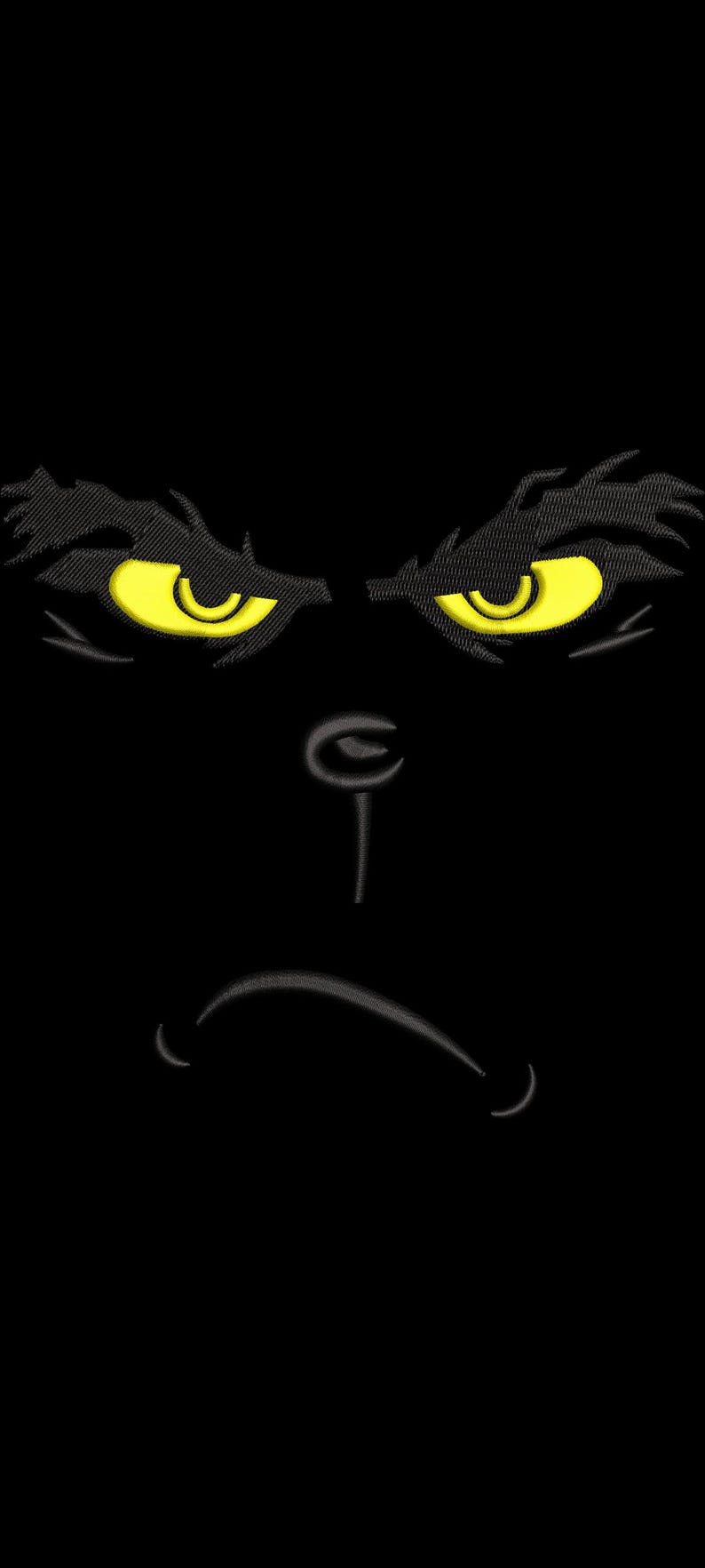 Grinch Hilarious Face and Quote Christmas Machine Embroidery Design ...