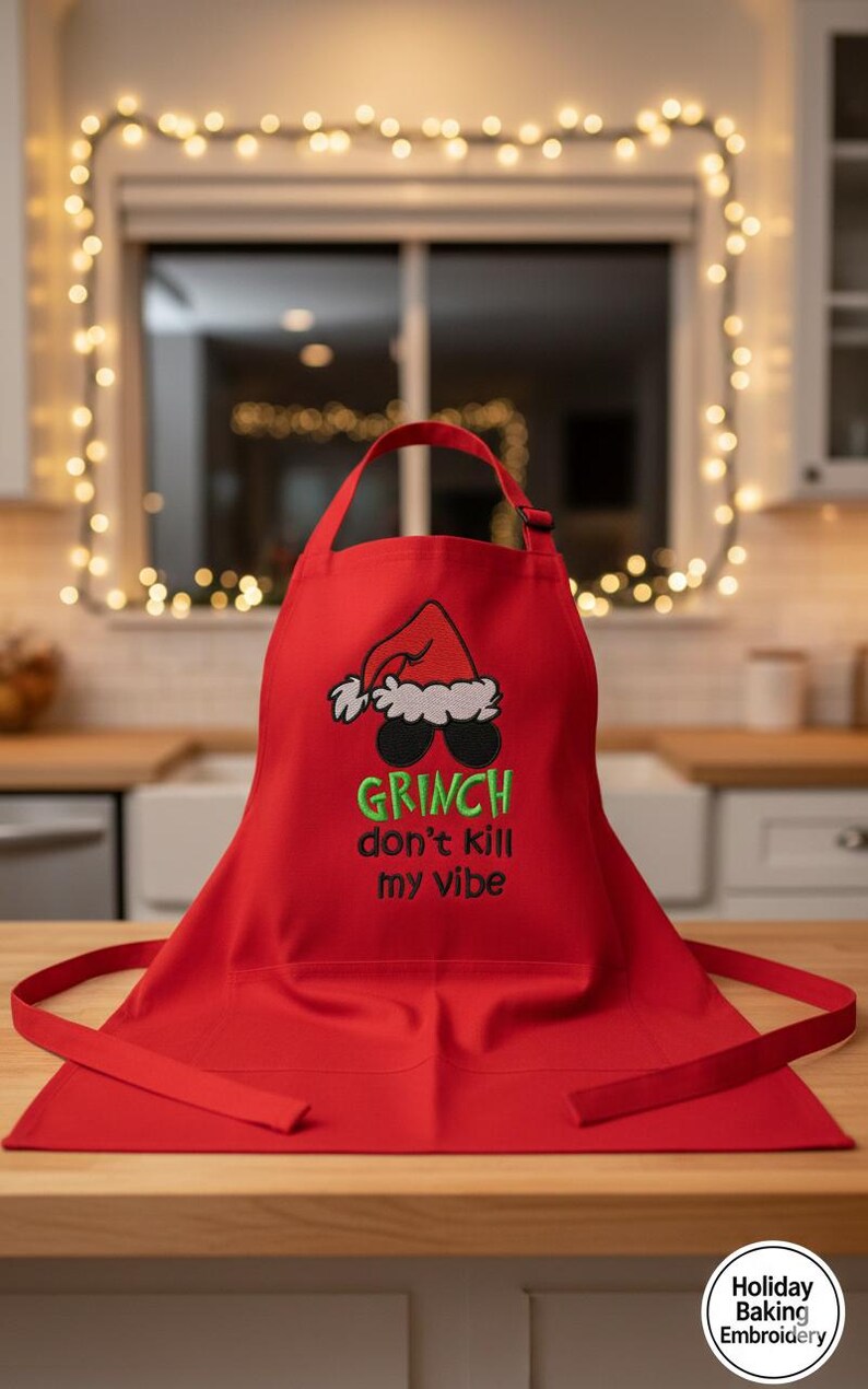 Grinch Hilarious Face and Quote Christmas Machine Embroidery Design ...