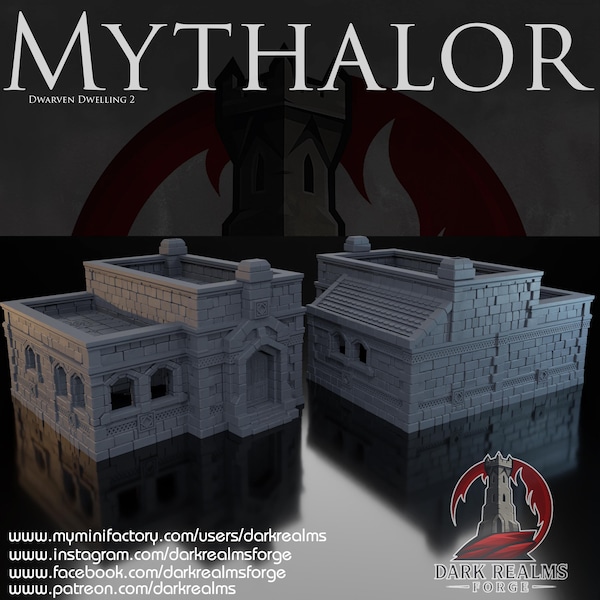 Dwarf Terrain House - Etsy