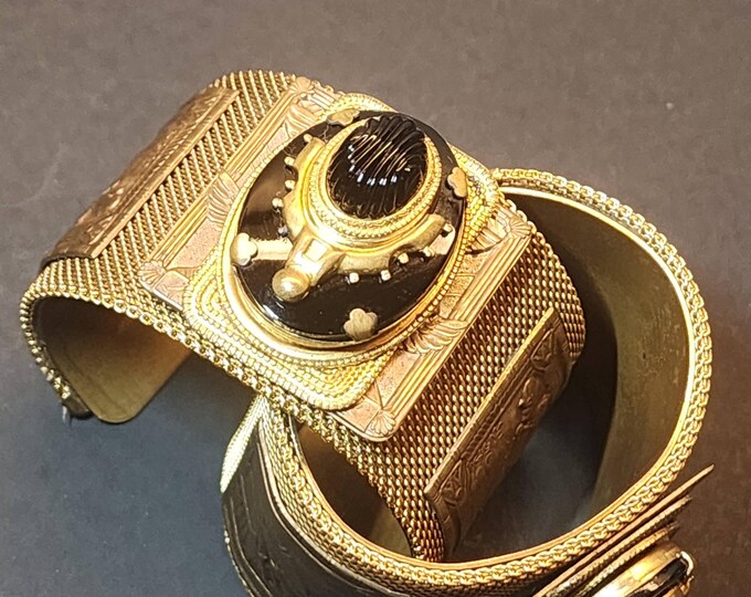 A Pair of Patrice Vintage Large Cuff Bracelets - Etsy