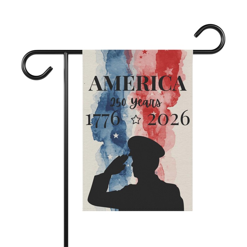 USA 250th Anniversary Garden & House Banner | Patriotic Semi ...