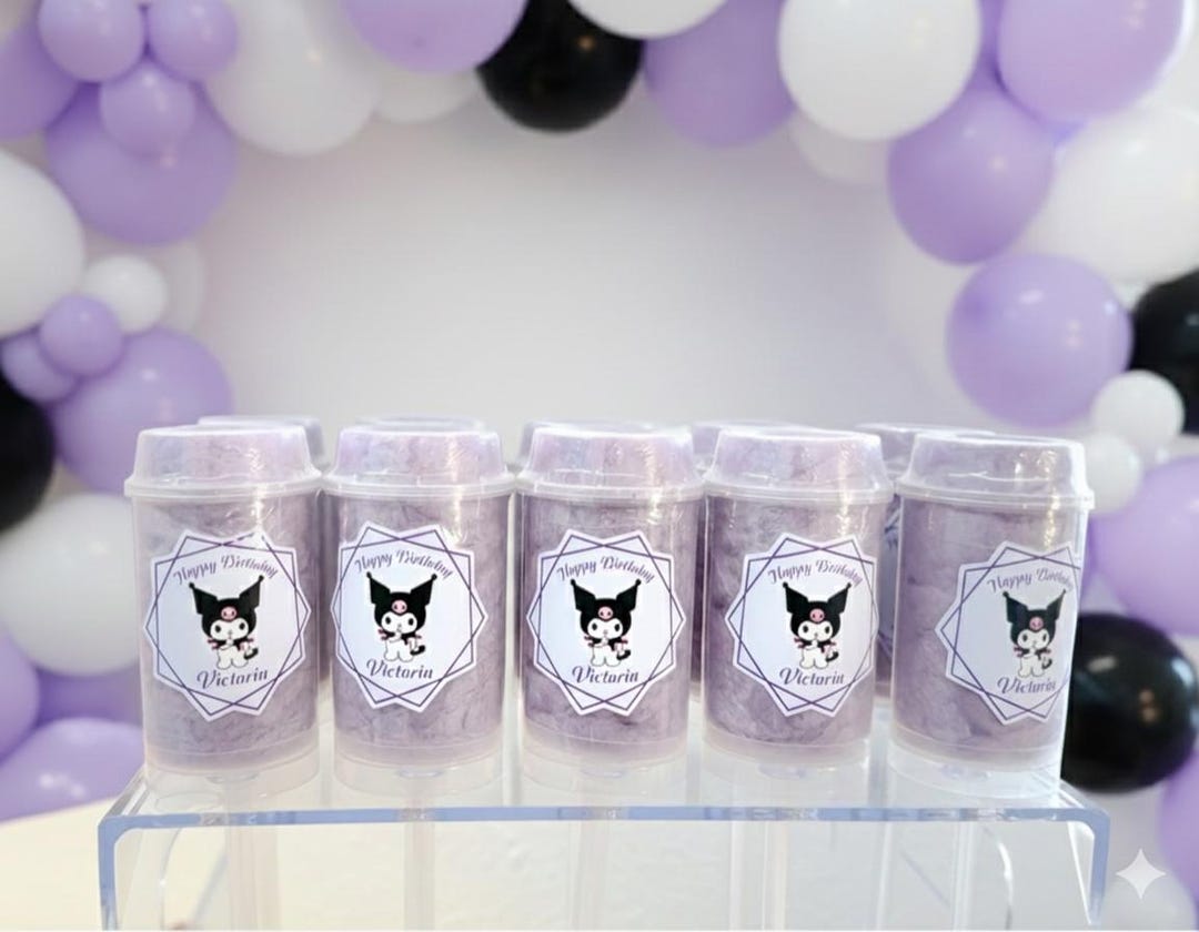 Personalized Cotton Candy Push Pops – Party Favors - Etsy