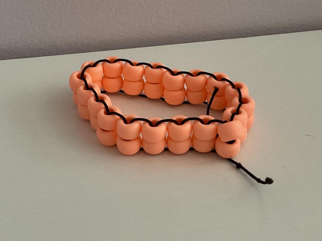 Peach Kandi Ladder Stitch - Etsy