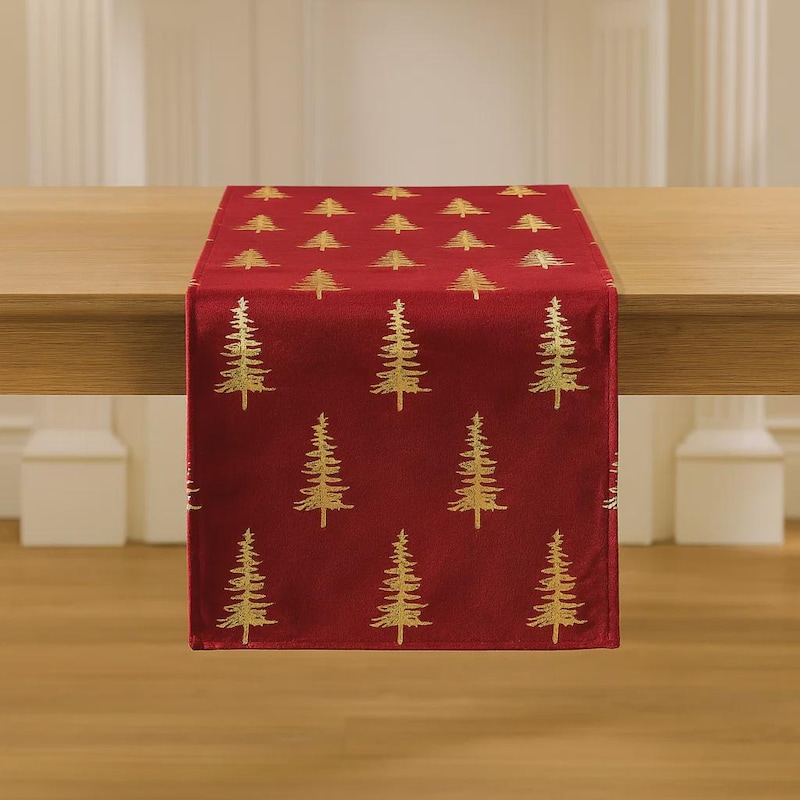 7ft Red Table Runner - Etsy UK