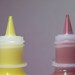 Deco Sauce Ketchup and Mustard 2 Pack Miniature Fake Food Condiments ...