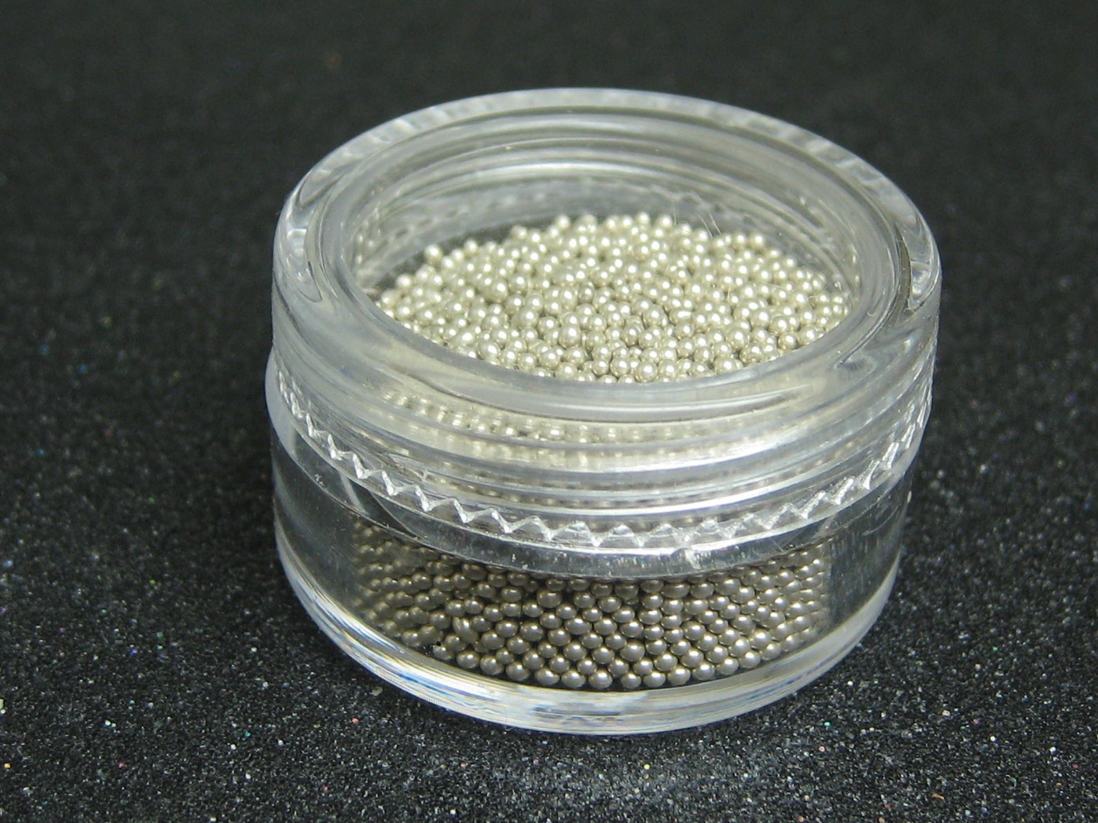 White Gold Microbeads Marbles .75mm 1mm Solvent Resistant - Etsy