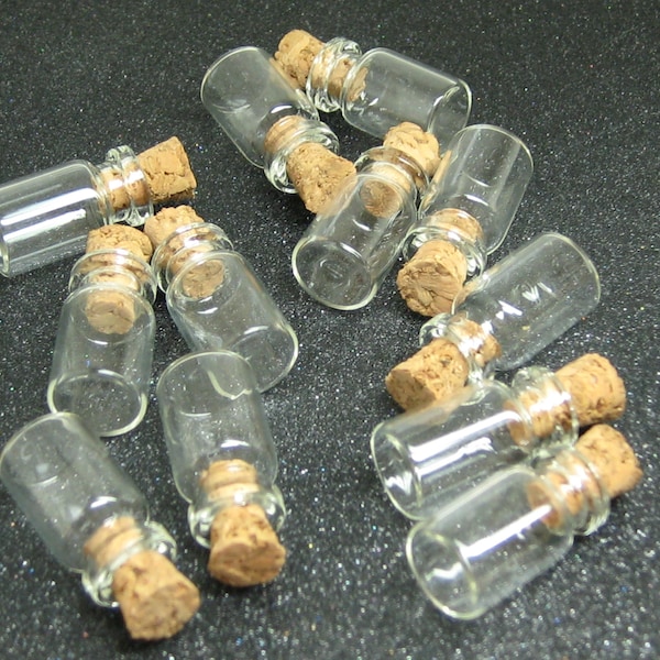 Tiny Glass Vials - Etsy