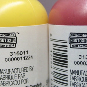 Deco Sauce Ketchup and Mustard 2 Pack Miniature Fake Food Condiments ...