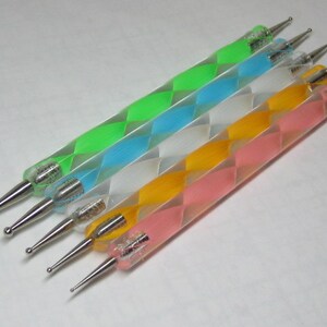 1 Pc Ball Stylus Ball Tool for Miniature Clay Work Nail Art Dotting and ...