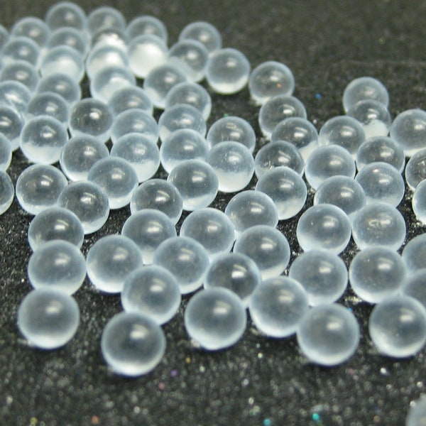 Clear Glass Beads - Etsy