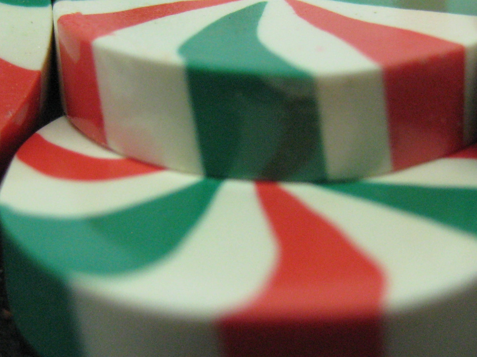 Fake Peppermint Candies Christmas Craft Cabochon Holiday - Etsy