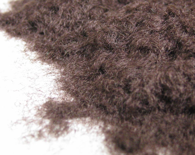 Brown Flocking Powder, DIY Fuzzy Rayon Fibers, Velvet Nail Art ...