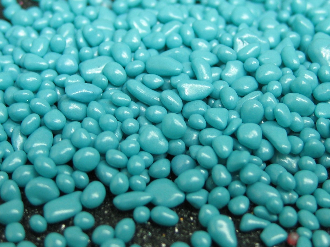 Turquoise Nuggets Fake, Tiny Blue Pebbles, Resin Filler, Slime Charms ...