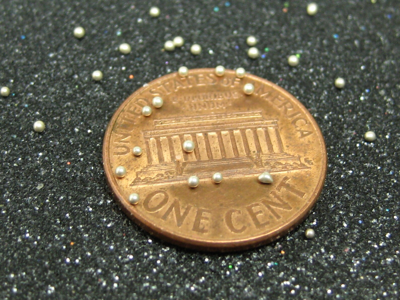 White Gold Microbeads Marbles .75mm 1mm Solvent Resistant - Etsy