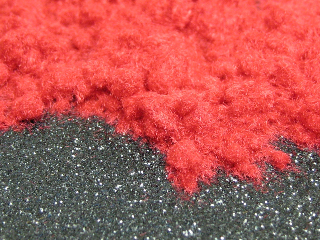 Red Flocking Powder Fibers, Velvet Nail Art, Fantasy Doll Hair, Fuzzy ...