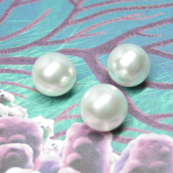 No Hole Pearls - Etsy