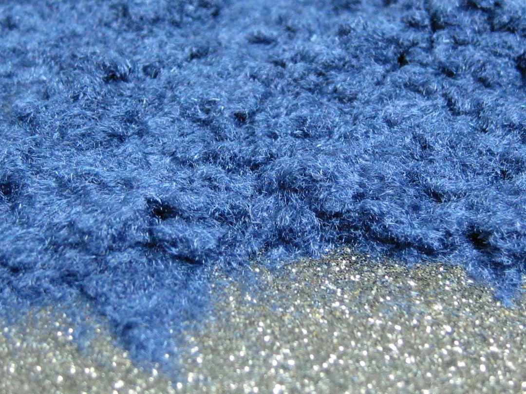 Navy Blue Flocking Powder Fibers, Velvet Nail Art, Fantasy Doll Hair ...
