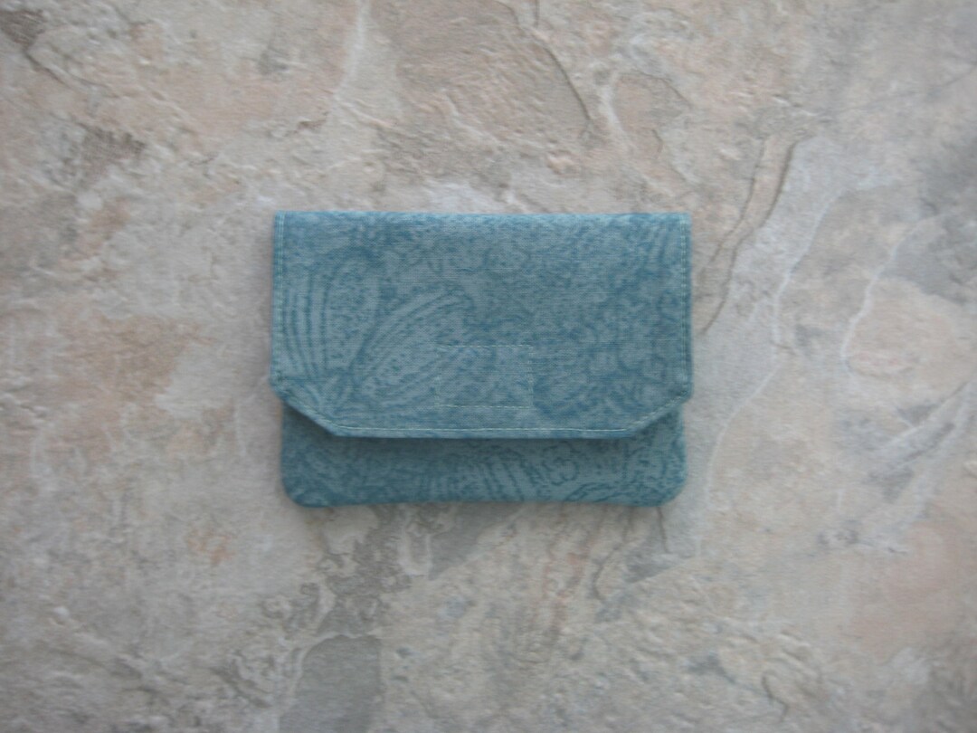 Pocket Wallet, on the Go Wallet, Fabric Wallet Approx 3x4-1/4, 4 Pocket ...
