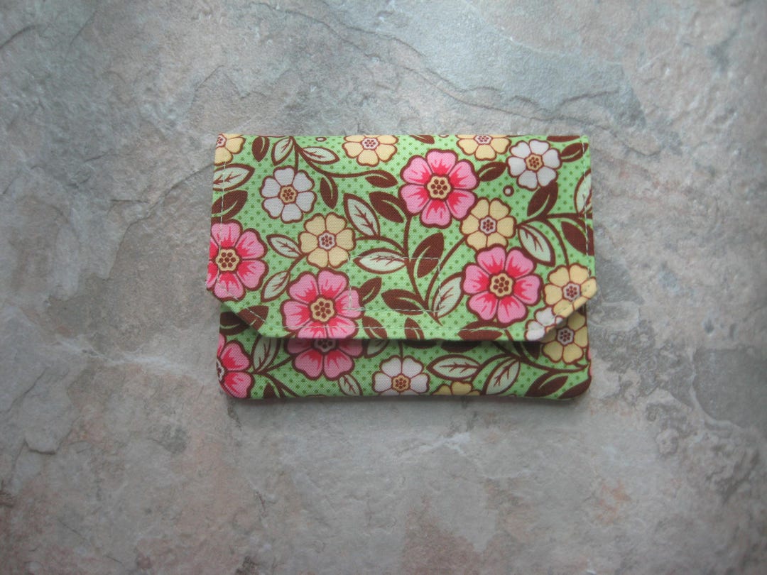 Pocket Wallet, on the Go Wallet, Fabric Wallet Approx 3 X 4-1/4, 4 ...