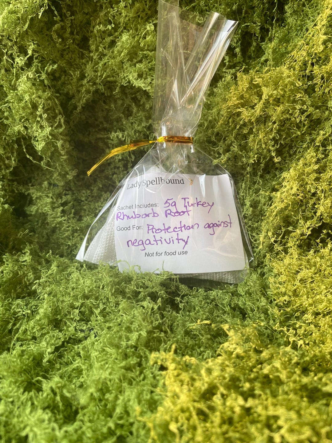 Turkey Rhubarb Root Sachet for Spell Casting (5g) - Etsy