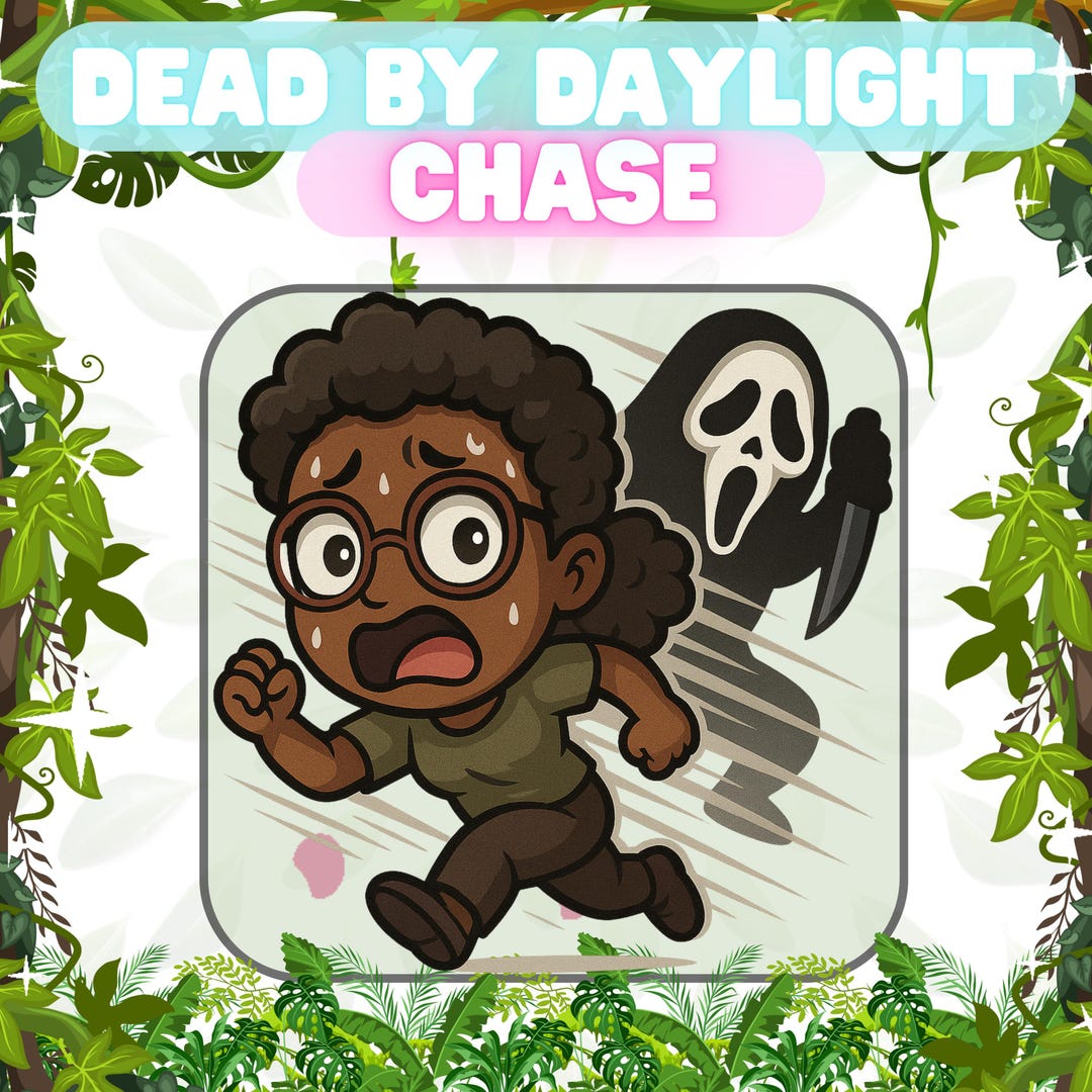Dead by Daylight Chase Emote | Cute DBD Twitch Emote | Streaming Emote ...