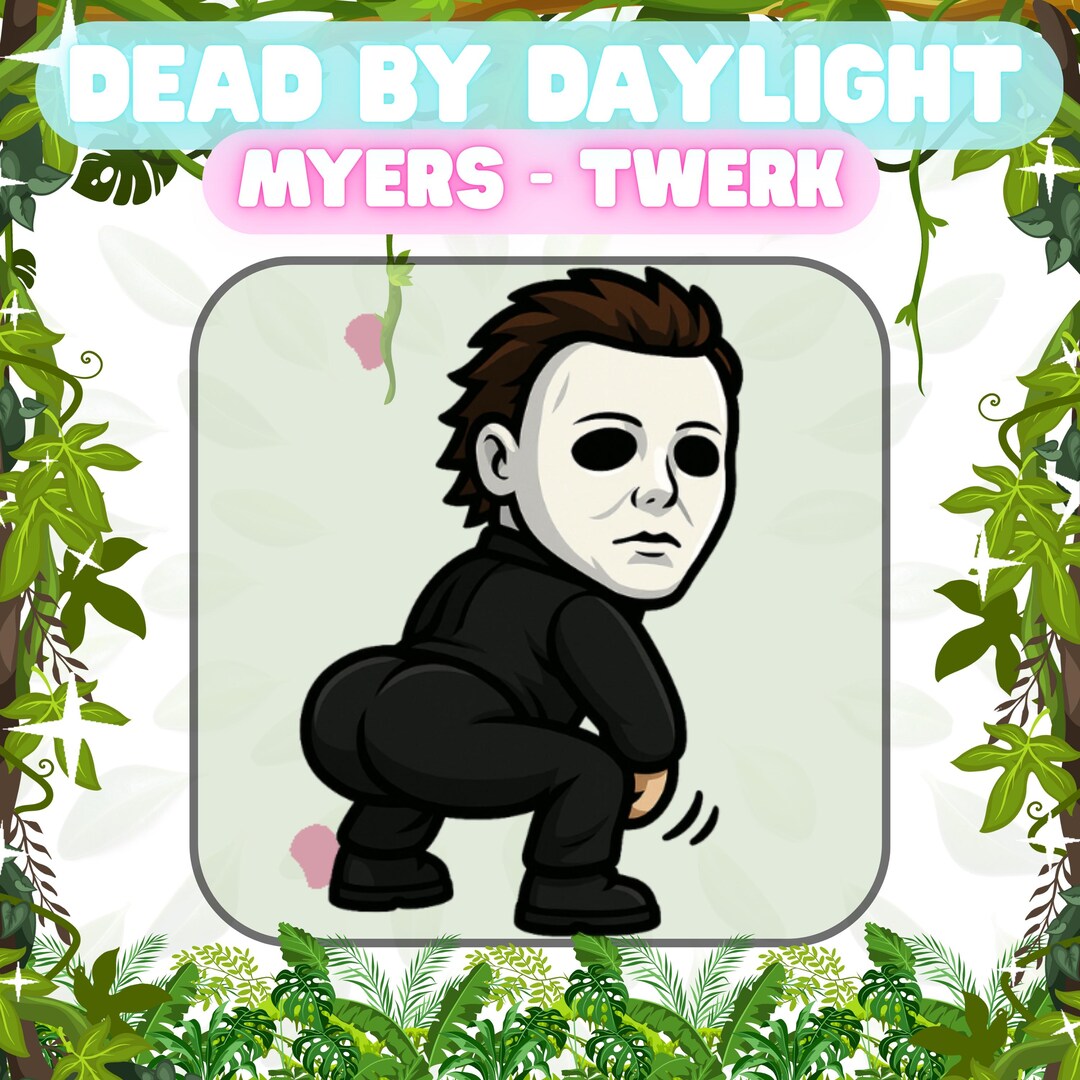 Dead by Daylight Myers Twerk Emote | Cute DBD Twitch Emote | Streaming ...