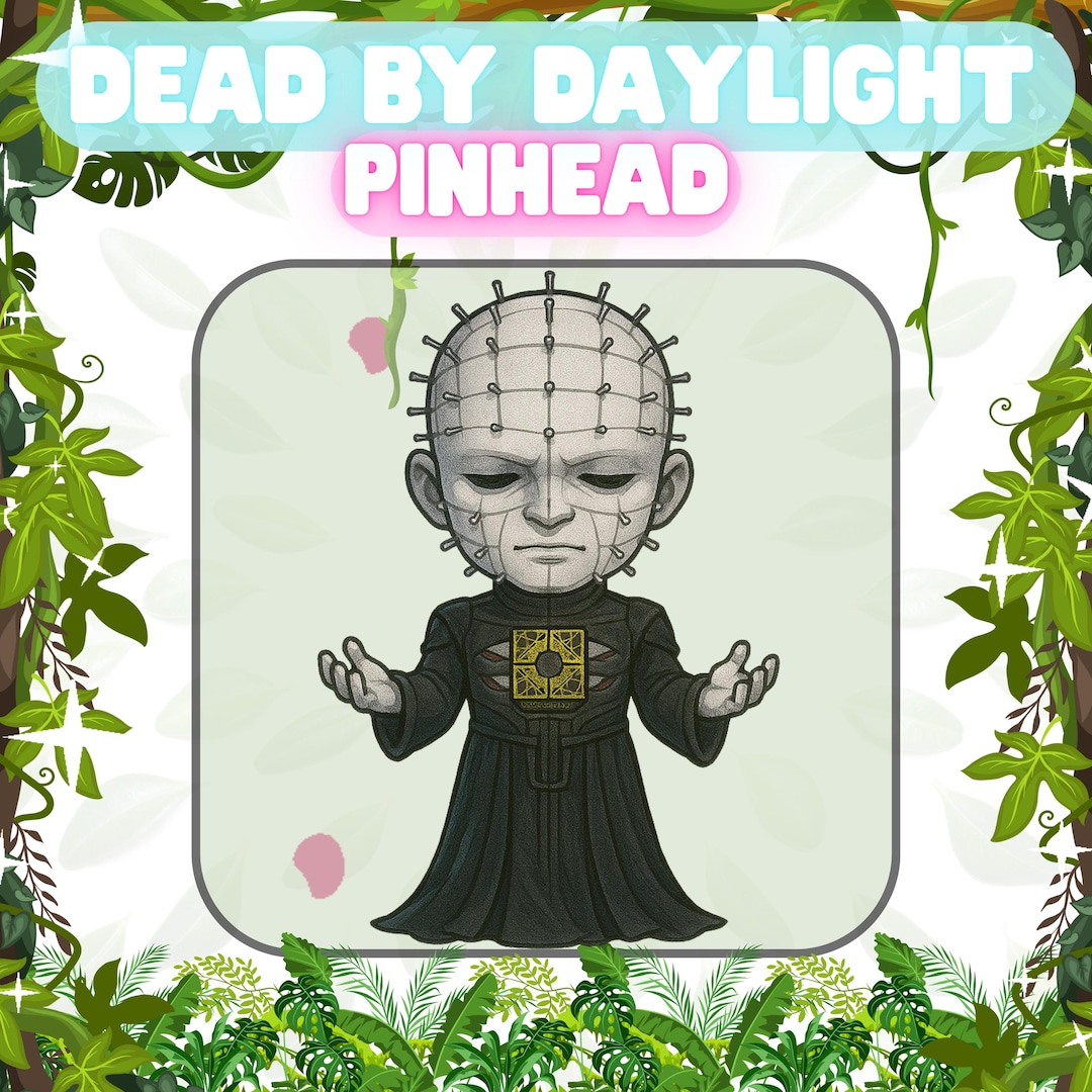 Dead by Daylight Pinhead Emote | Cute DBD Twitch Emote | Streaming ...