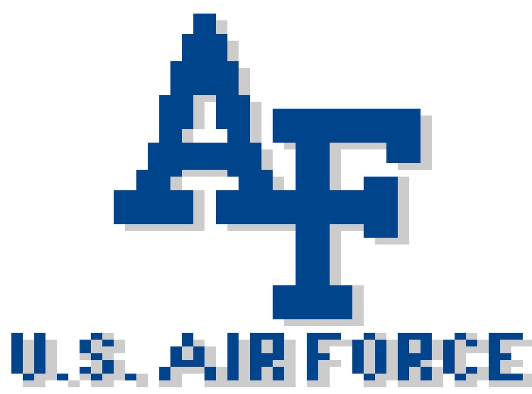 Air Force AF Hand-knit Blanket Pattern **DIGITAL DOWNLOAD** - Etsy