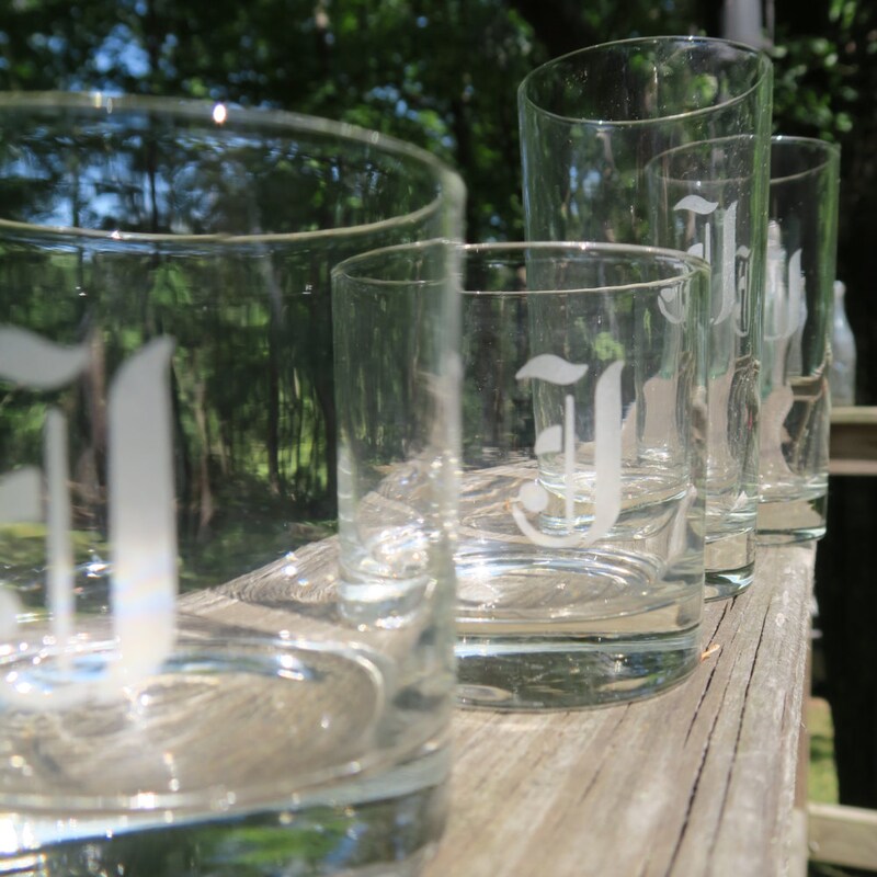 Engraved Glassware - Etsy