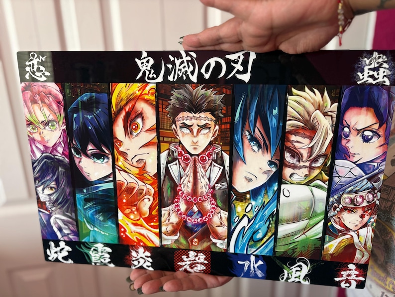 Demonn Slayer Hashiras Metal Poster - Etsy