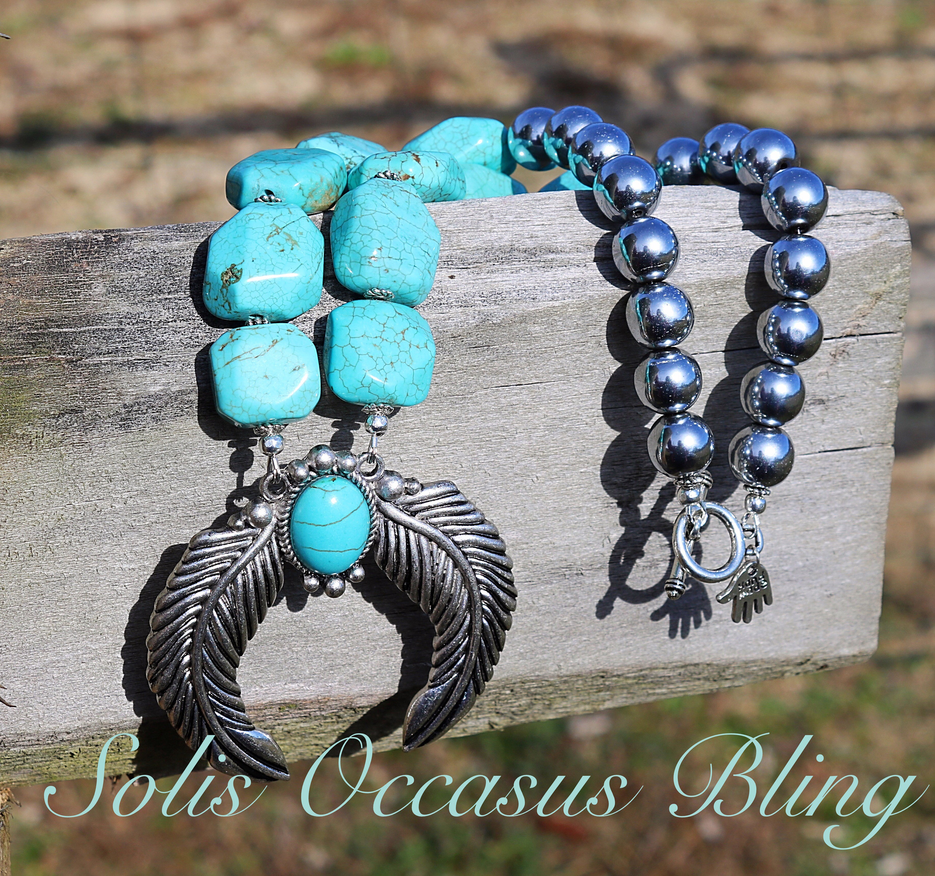 Western Rodeo Cowgirl Handmade Artisan Necklace With Southwestern ...