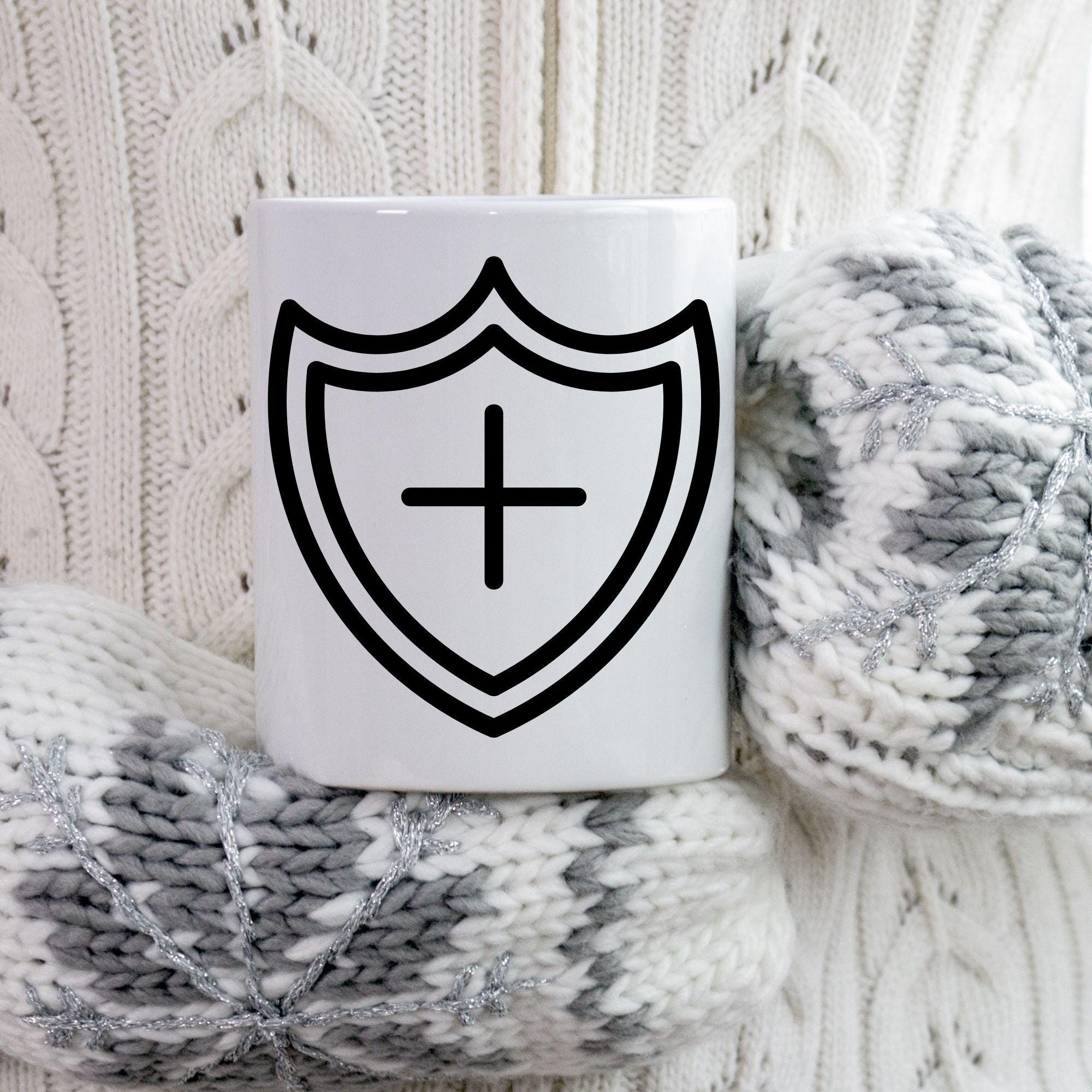 Shield SVG Bundle: Badges, Silhouette, Cricut Cut Files (digital ...