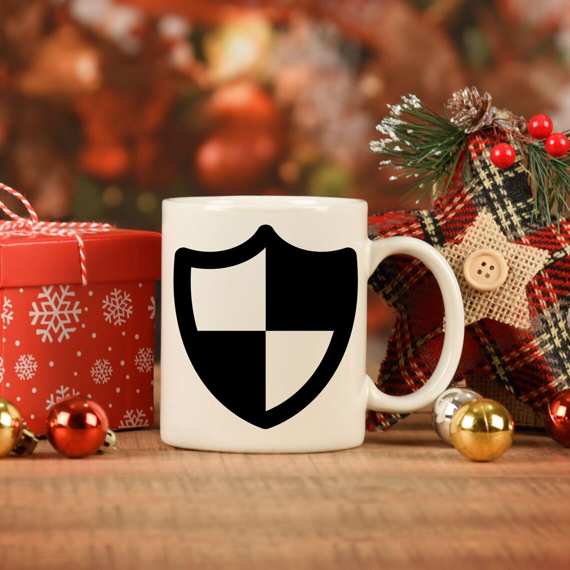 Shield SVG Bundle: Badges, Silhouette, Cricut Cut Files (digital ...