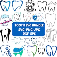 Teeth SVG, Tooth SVG, Teeth Png, Tooth Vector, Tooth Icons Cut File ...