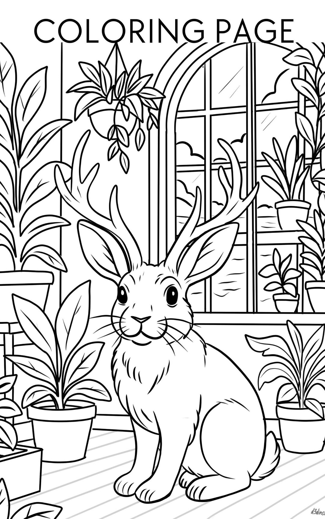 Spooky Cryptid Coloring Book, Hand Drawn Style - Etsy