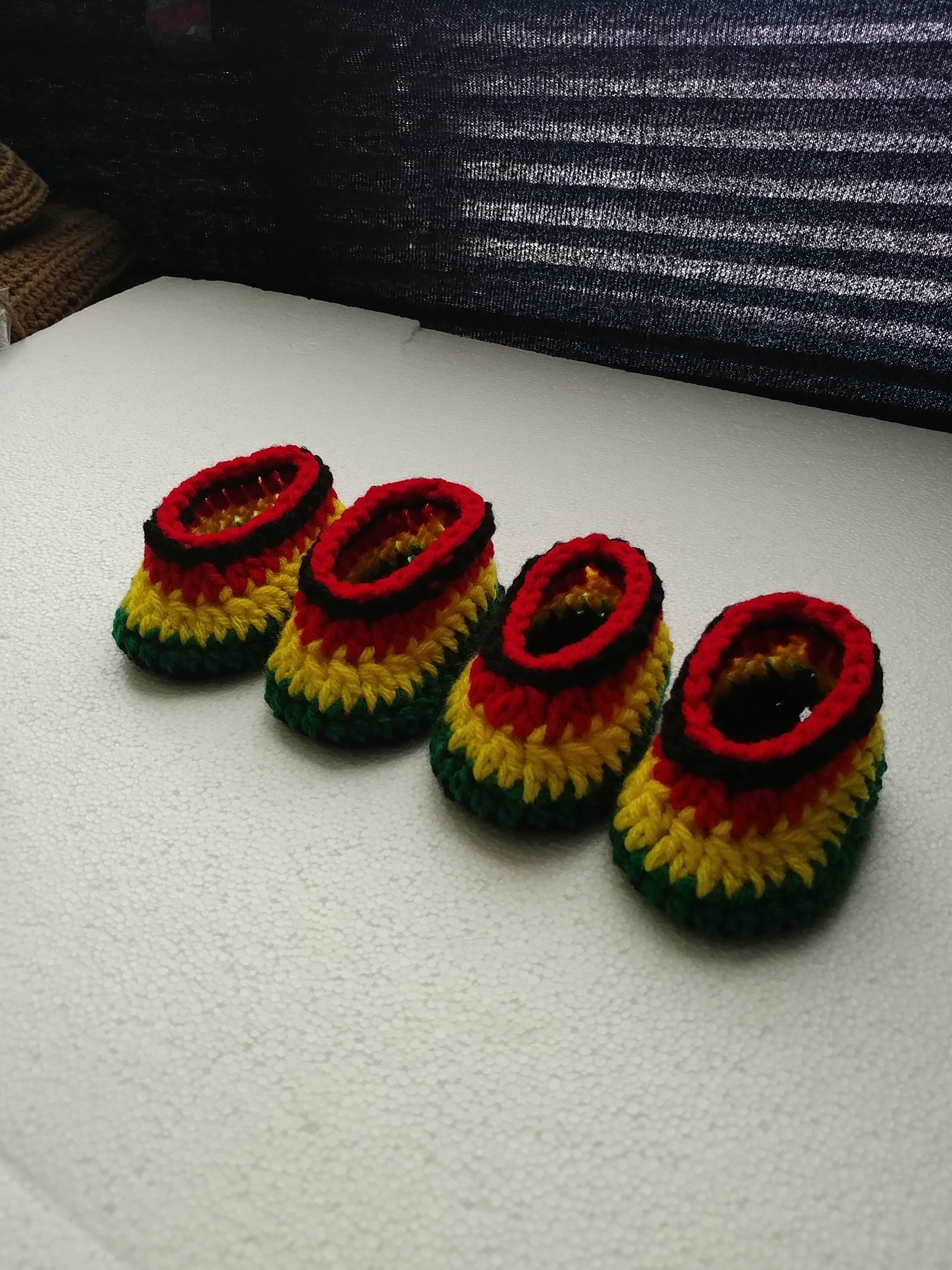 Rasta Baby Slippers DIY - Etsy