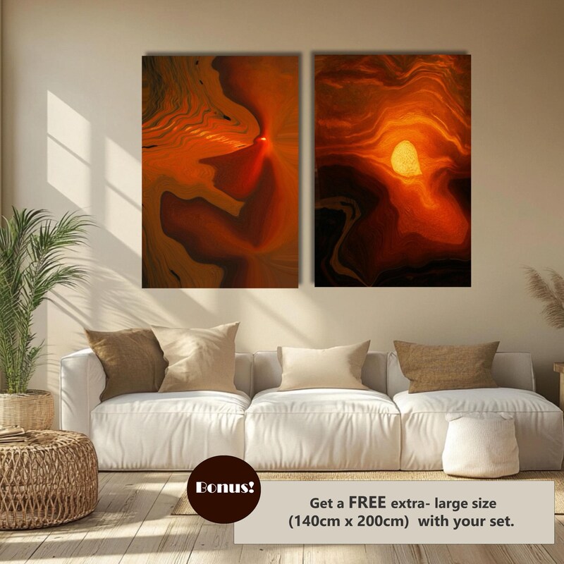 Diptych Art - Etsy