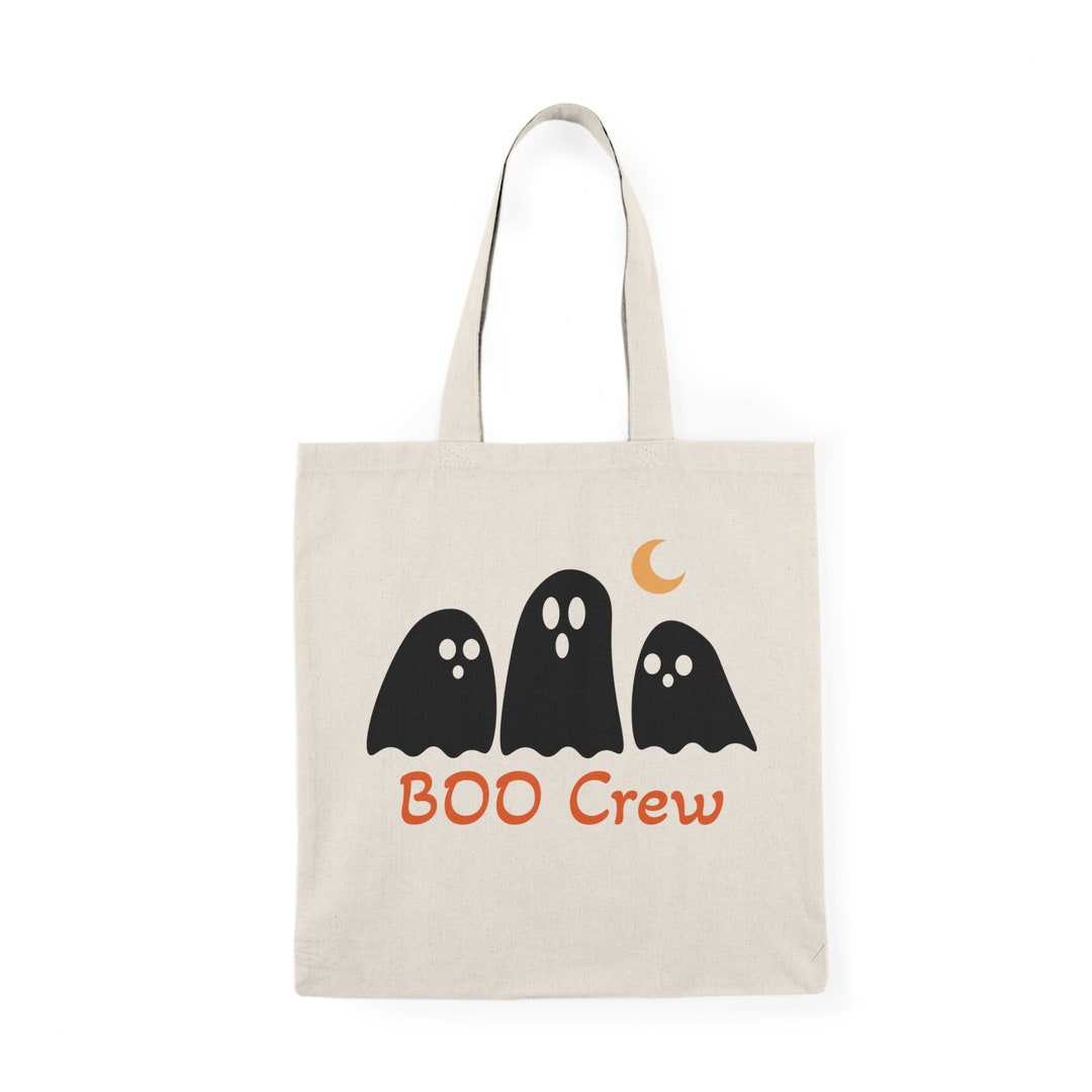 BOO Crew Natural Tote Bag - Etsy