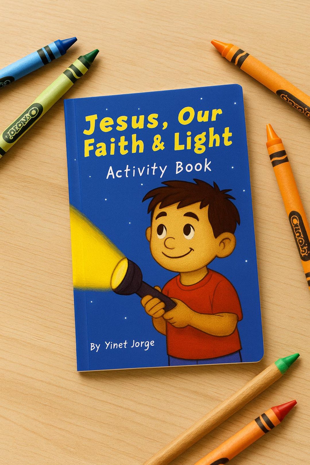Christian Kids Activity Book: Jesus, Our Faith and Light - Activity ...