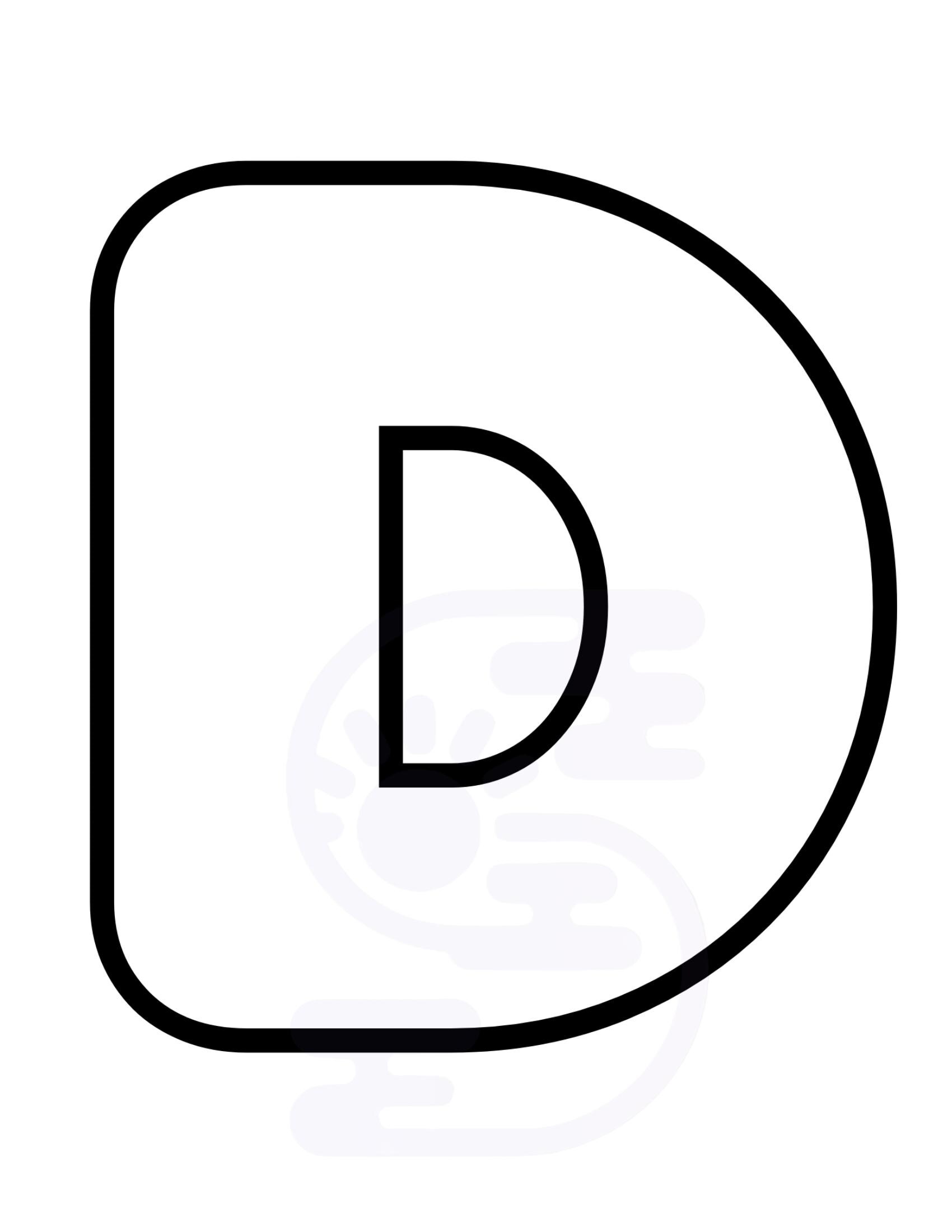 Uppercase Alphabet Letters, Bubble Letters, A-Z Letters, Large ...