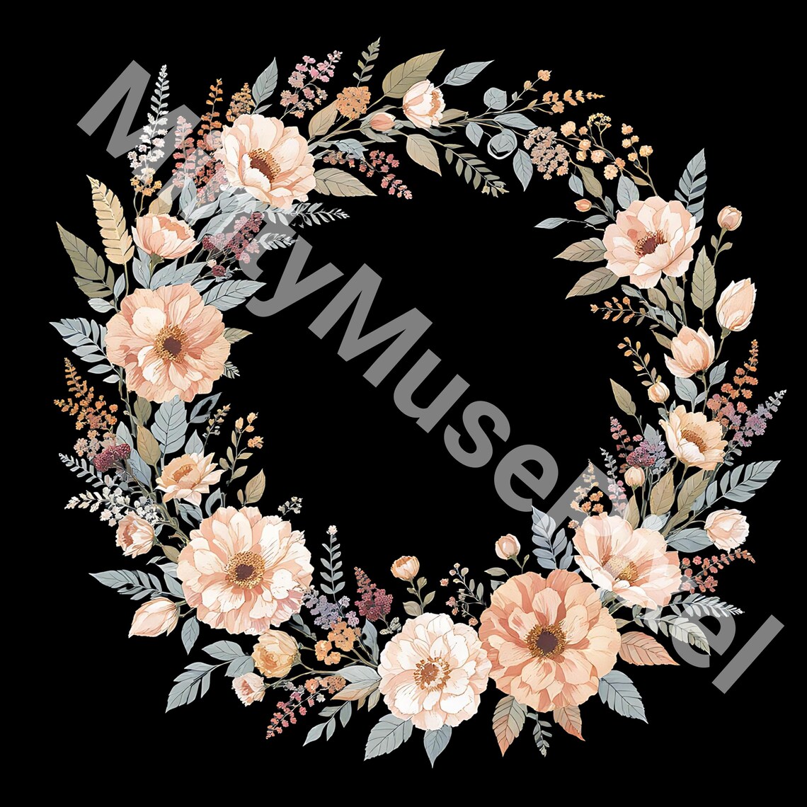 10 Wildflowers Watercolor Clipart | Hand-painted Floral | Wildflower ...