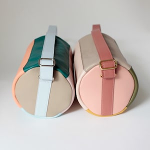 Mini Duffel Bag 5 Color Mix , Round Crossbody Bag - Etsy