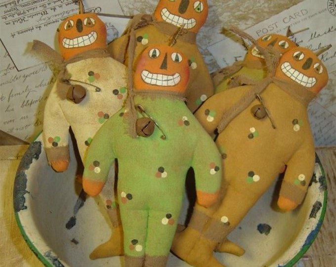 Primitive Smilin' Jack Bowl Filler Pattern PDF - Etsy