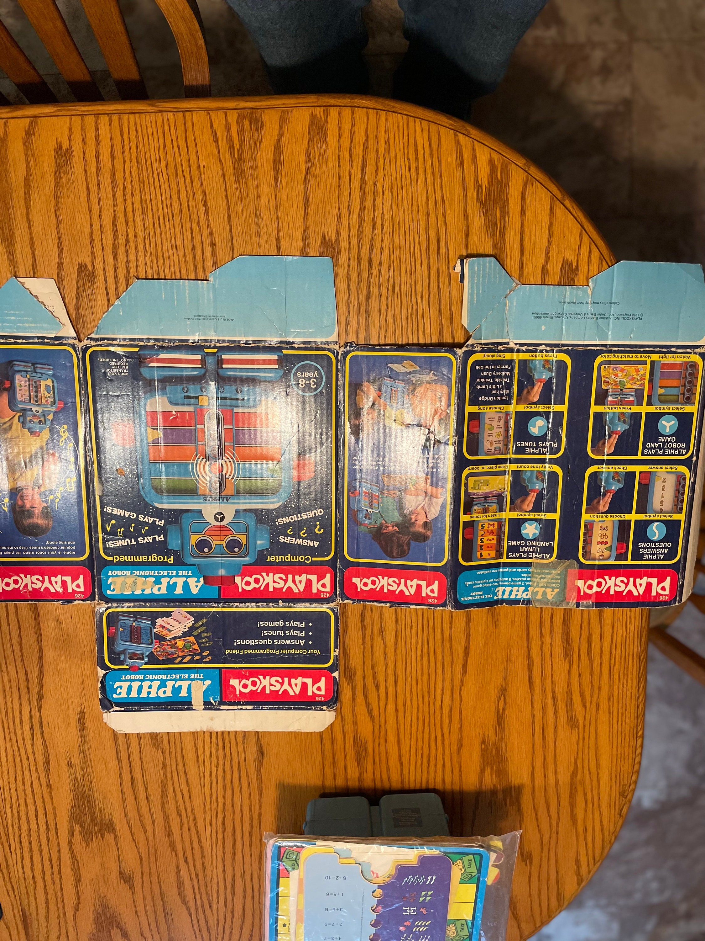 1978 Playskool Alphie #1 With Box and Accessories - Works - Etsy