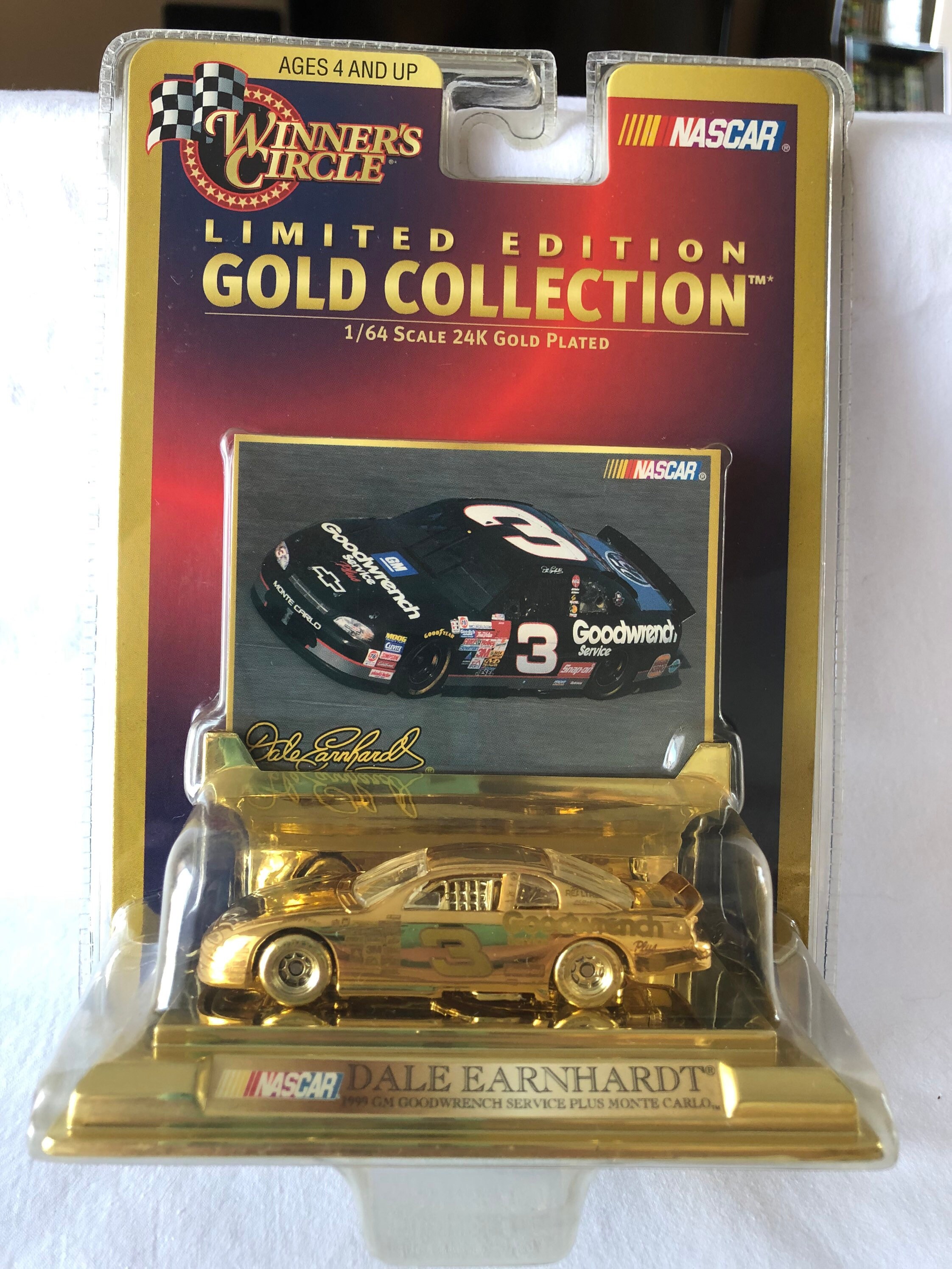 Nascar Winner's Circle Limited Edition Gold Collection 24K | Etsy
