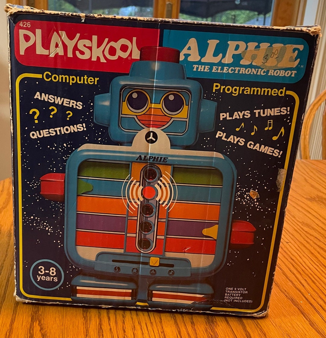 1978 Playskool Alphie #1 With Box and Accessories - Works - Etsy