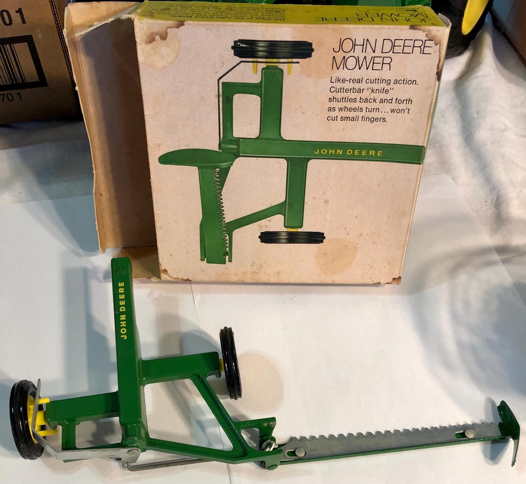 John Deere Sickle Mower Like-real Cutting Action New in Box Old New ...