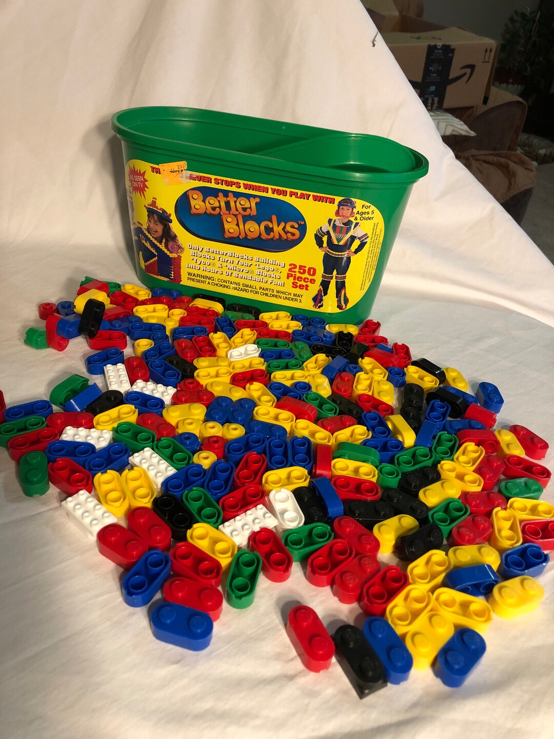 1993 TYCO Better Blocks in Container, They Twist and Turn - Etsy