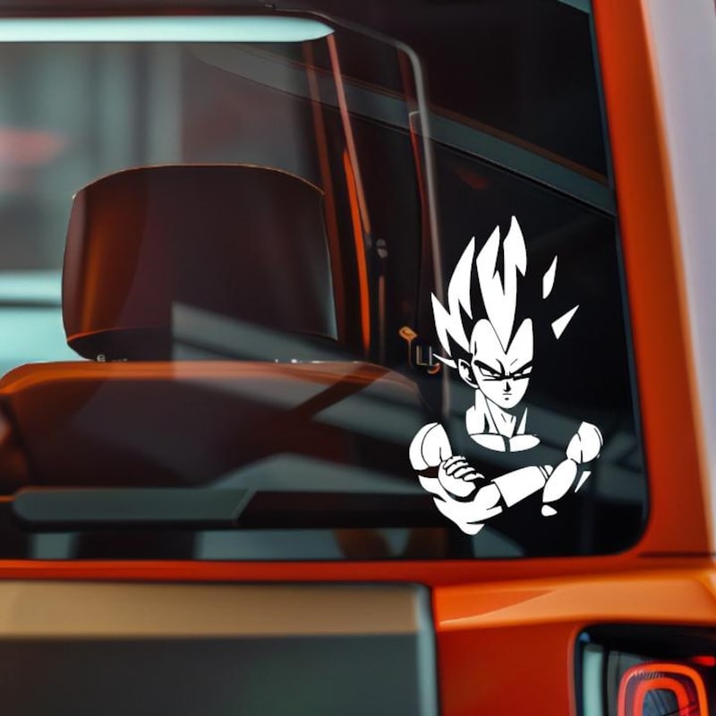 Calcomanía goku - Etsy México