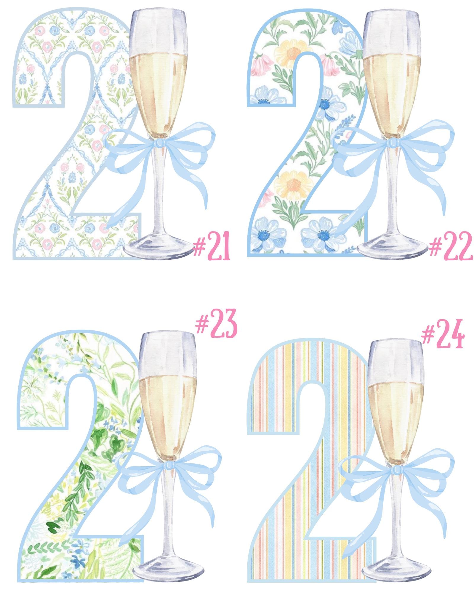Custom 21st Signs! Digital File!! - Etsy